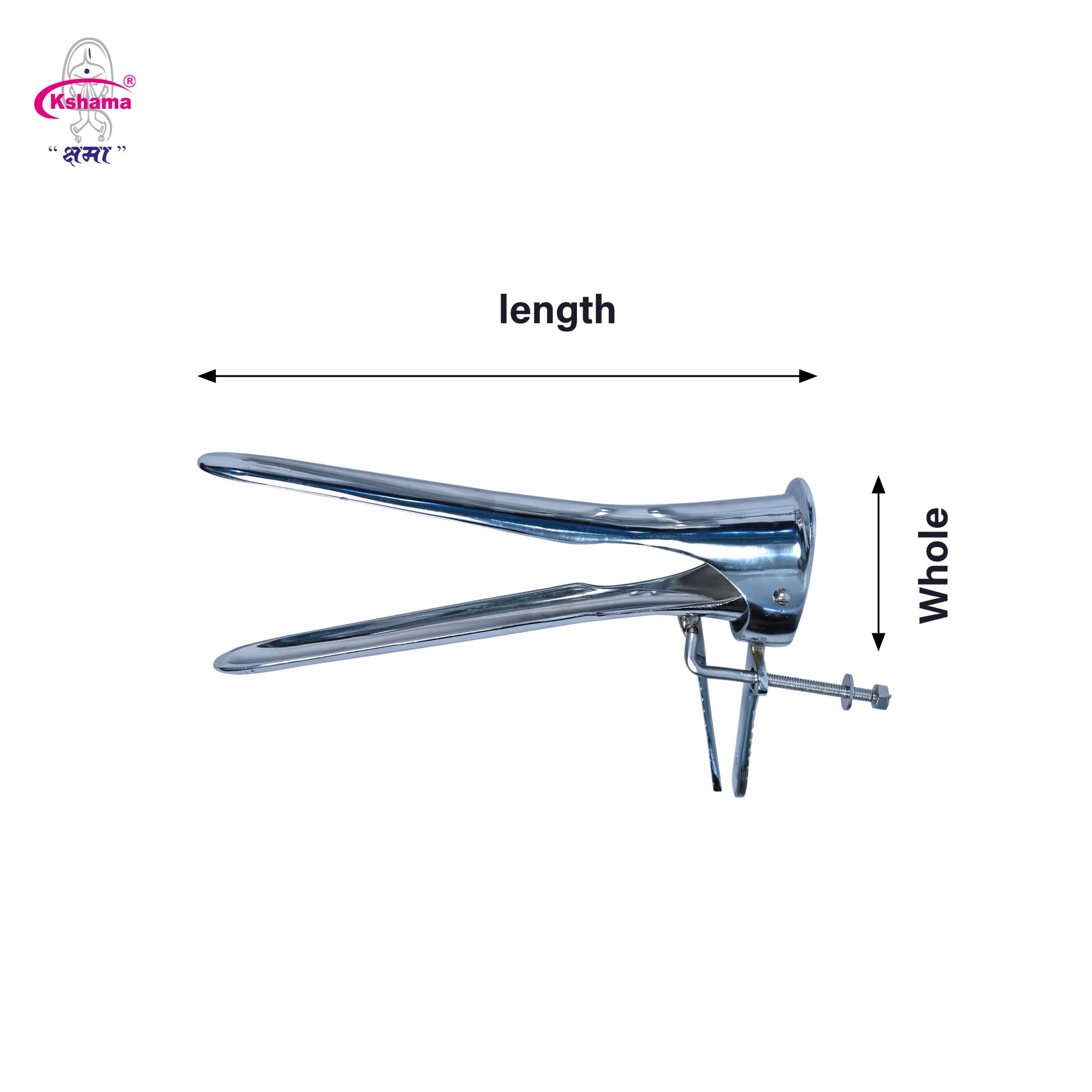 Vaginal Speculum Stainless Steel Veterinary Use (Pack Of 1 Pc) - Kshama ...