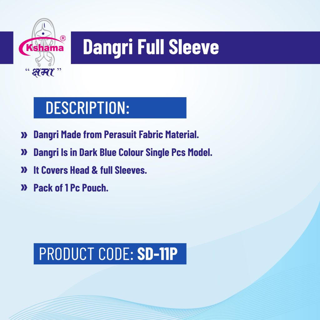 Dangri PE Full Sleeve for Veterinary AI Instruments I Full Body Suit I ...