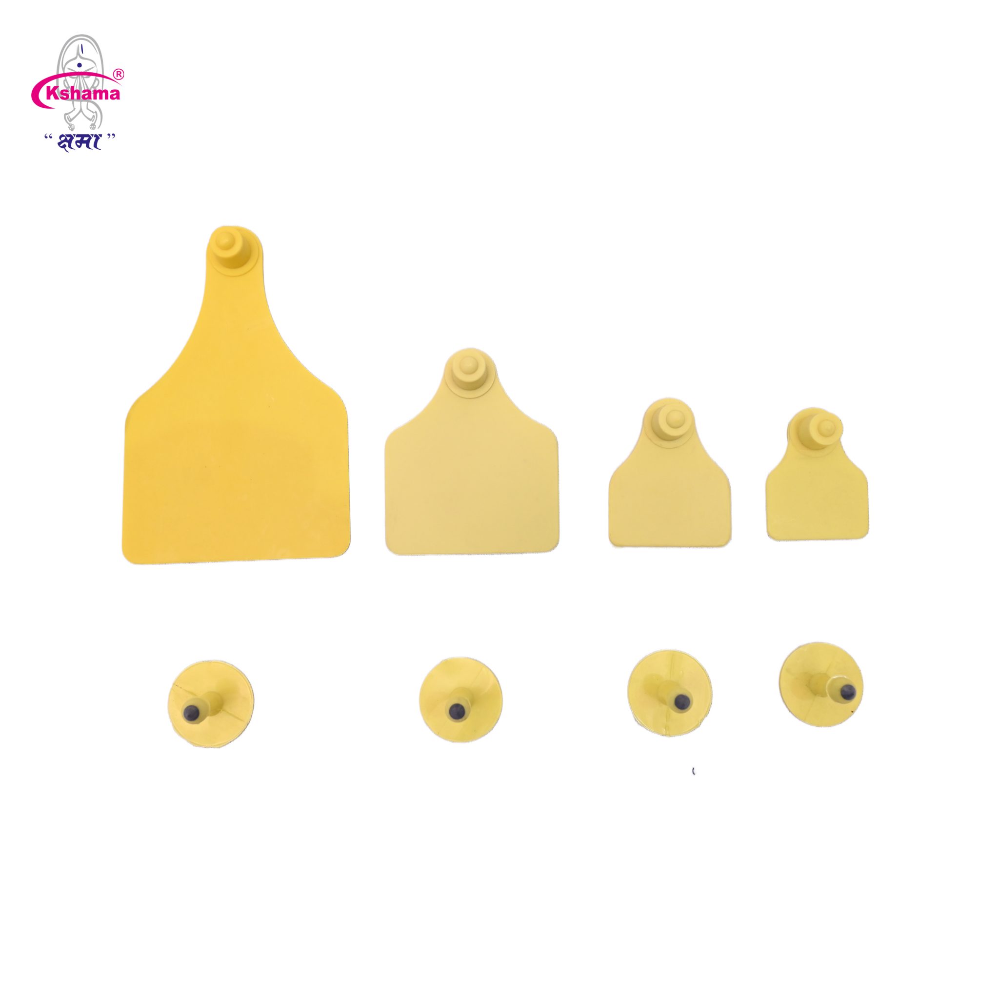 Livestock Ear Tags Numbered QR Code Animal Ear Tagger Identification ID ...